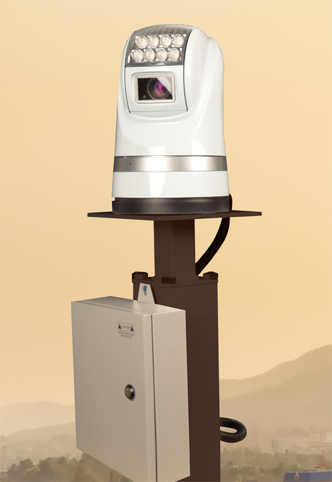 Top Mount Pedestals - Security Camera Poles