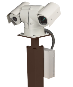 Top Mount Pedestals - Security Camera Poles