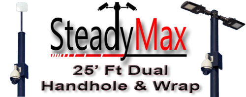 SteadyMax 25′ Dual Hand Hole - Strong Poles