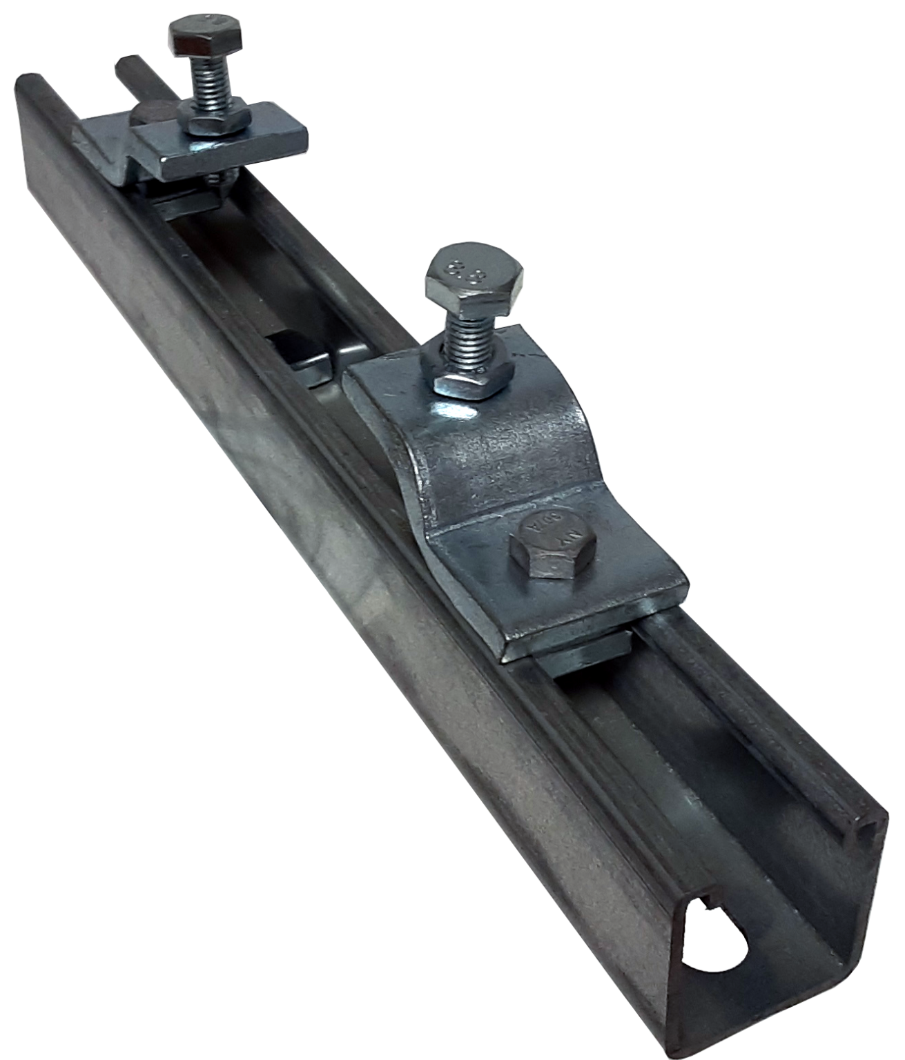 I-Beam Clamp Mounting Bars - Strong Poles