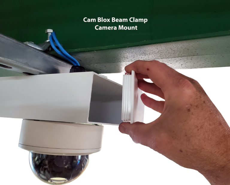 security camera poles with the ability to add lighting,