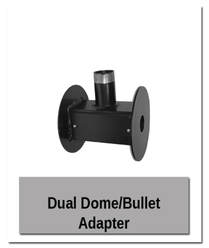 Security Camera Building Mount Showroom - Strong Poles