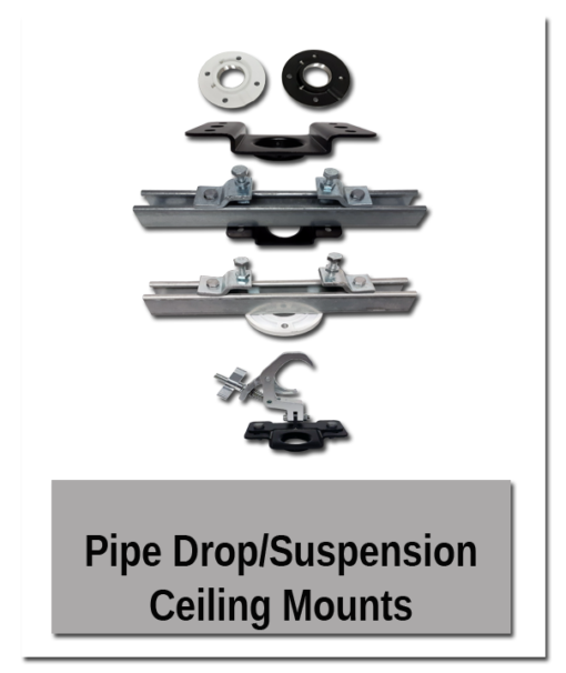 Indoor Mounting Showroom - Strong Poles