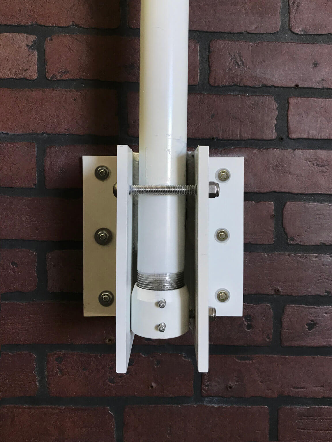 Heavy Duty Parapet Wall Camera Mount - Strong Poles