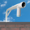 Heavy Duty Parapet Wall Camera Mount - Strong Poles