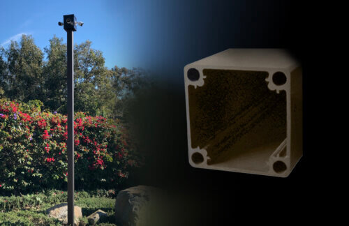 4 inch Square Camera Poles