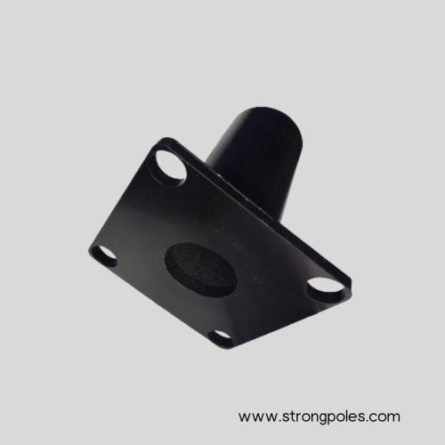 4" Single Vertical Top Mount Tenon - Strong Poles