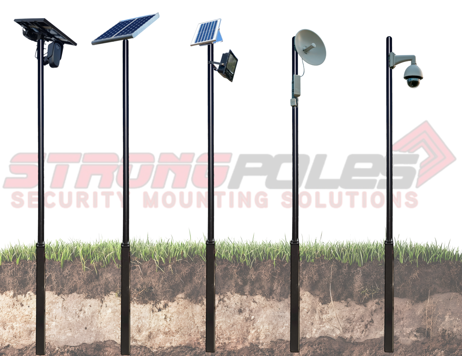 Break-Away Pole - Strong Poles